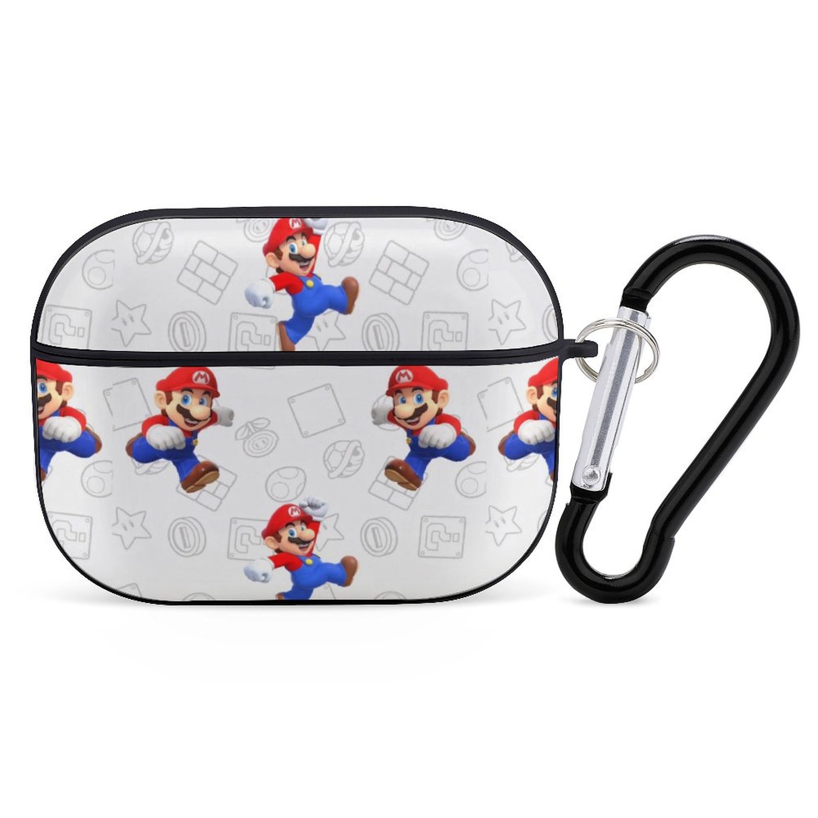 for AirPods Pro Case Cover with Keychain,Cartoon Super Mario Airpod Pro ...