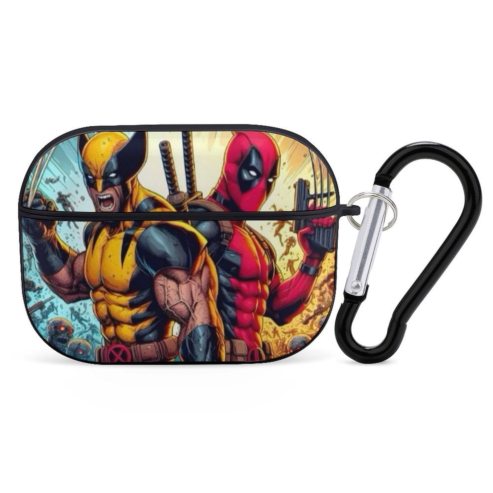 for AirPods Pro Case Cover with Keychain,Deadpool & Wolverine Airpod ...