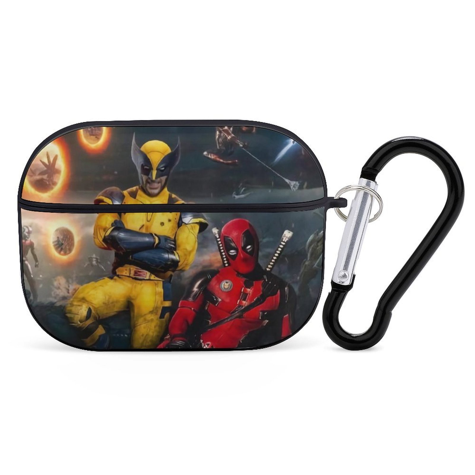 for AirPods Pro Case Cover with Keychain,Deadpool & Wolverine Airpod ...