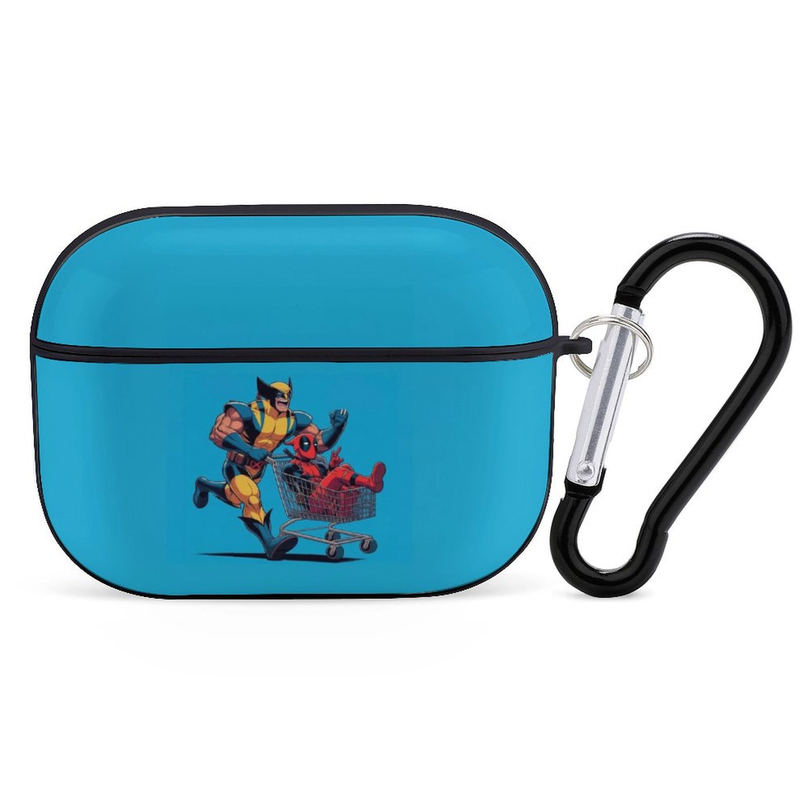 for AirPods Pro Case Cover with Keychain,Funny Wolverine X Deadpool ...
