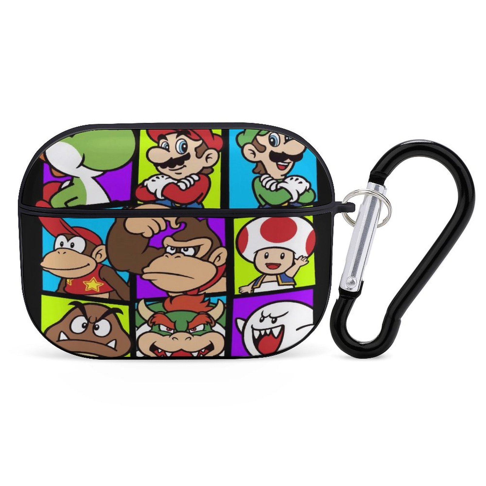 for AirPods Pro Case Cover with Keychain,Mario Characters Airpod Pro ...