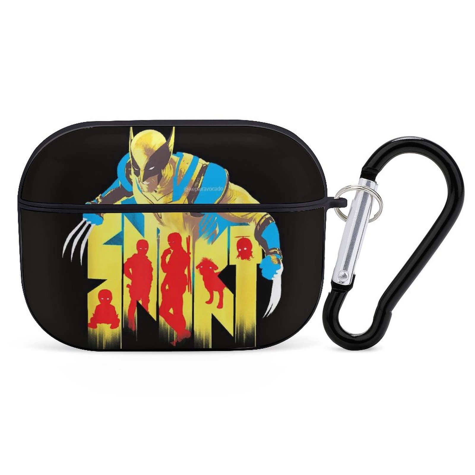 for AirPods Pro Case Cover with Keychain,Marvel-Wolverine Airpod Pro ...