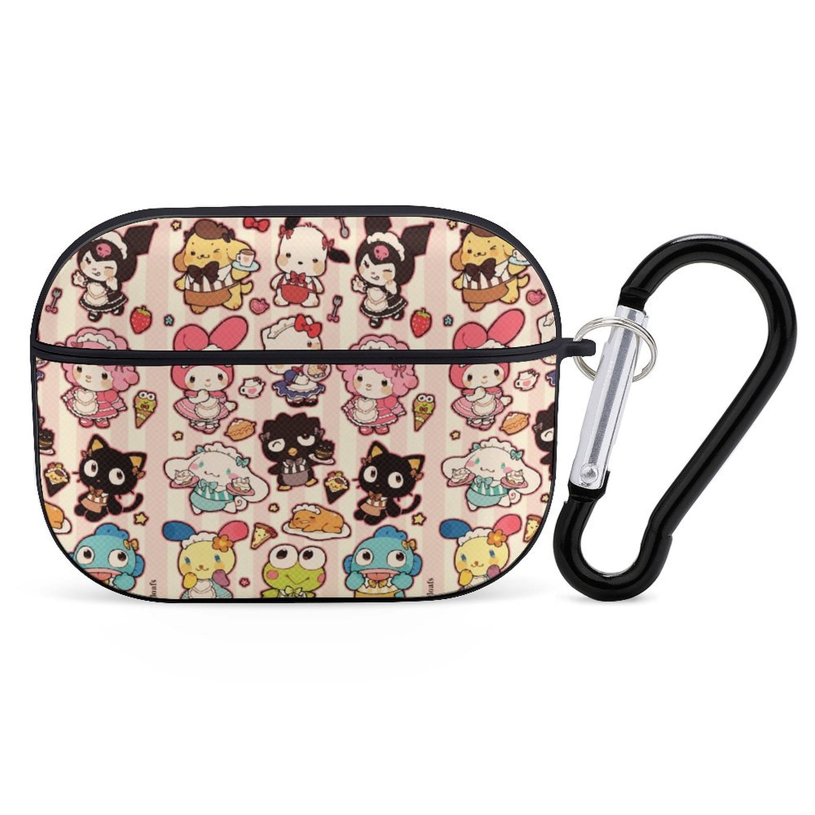 for AirPods Pro Case Cover with Keychain,Sanrio Kuromi And Melody Hello ...