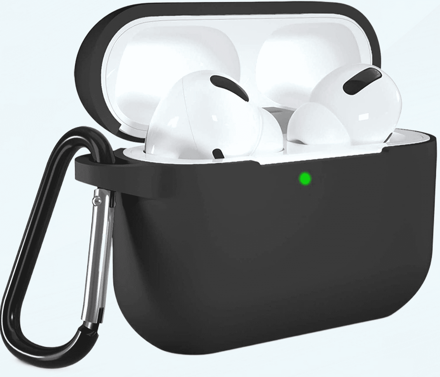 AirPods Pro Case, Full Protective Shockproof Washable Silicone Cover ...