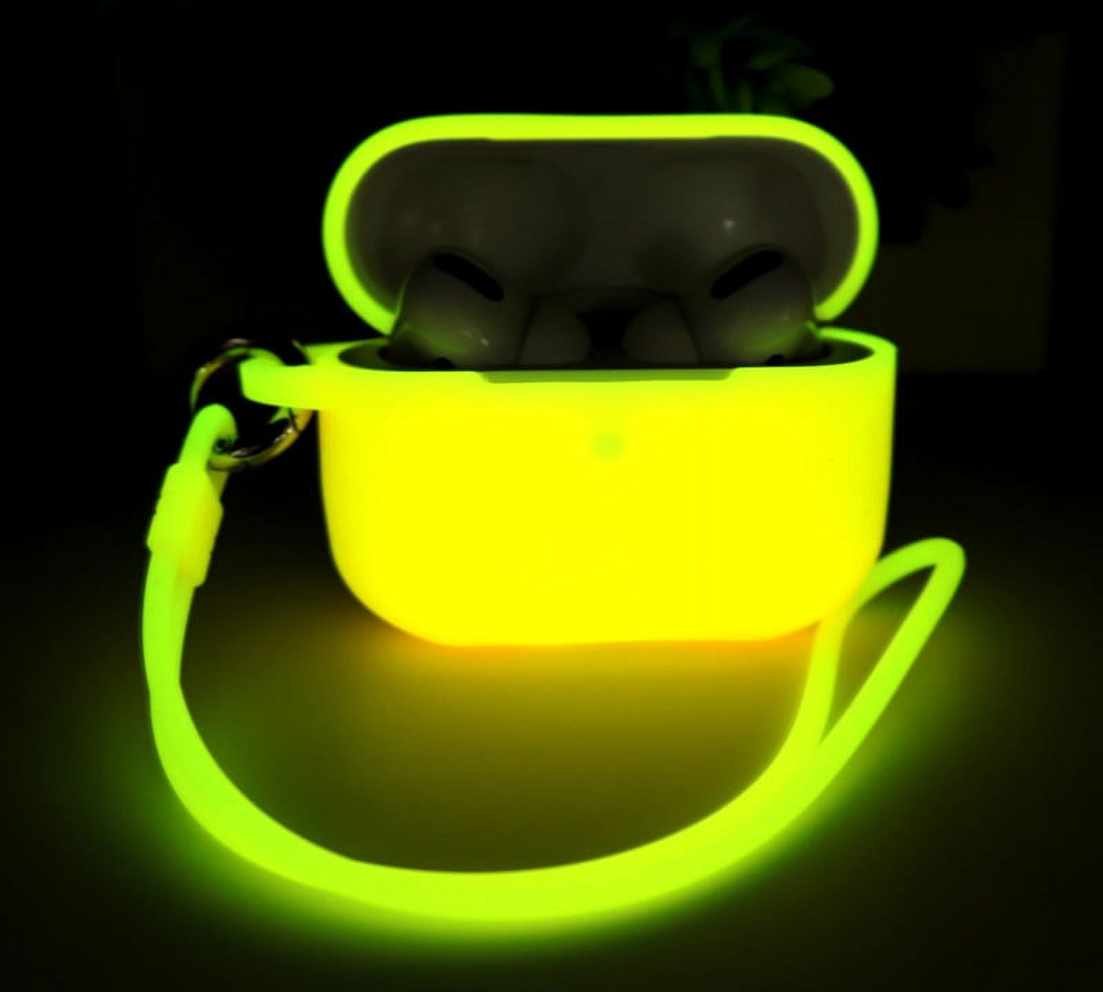 AirPods Pro Case, GMYLE Night Glow Silicone Protective Shockproof ...