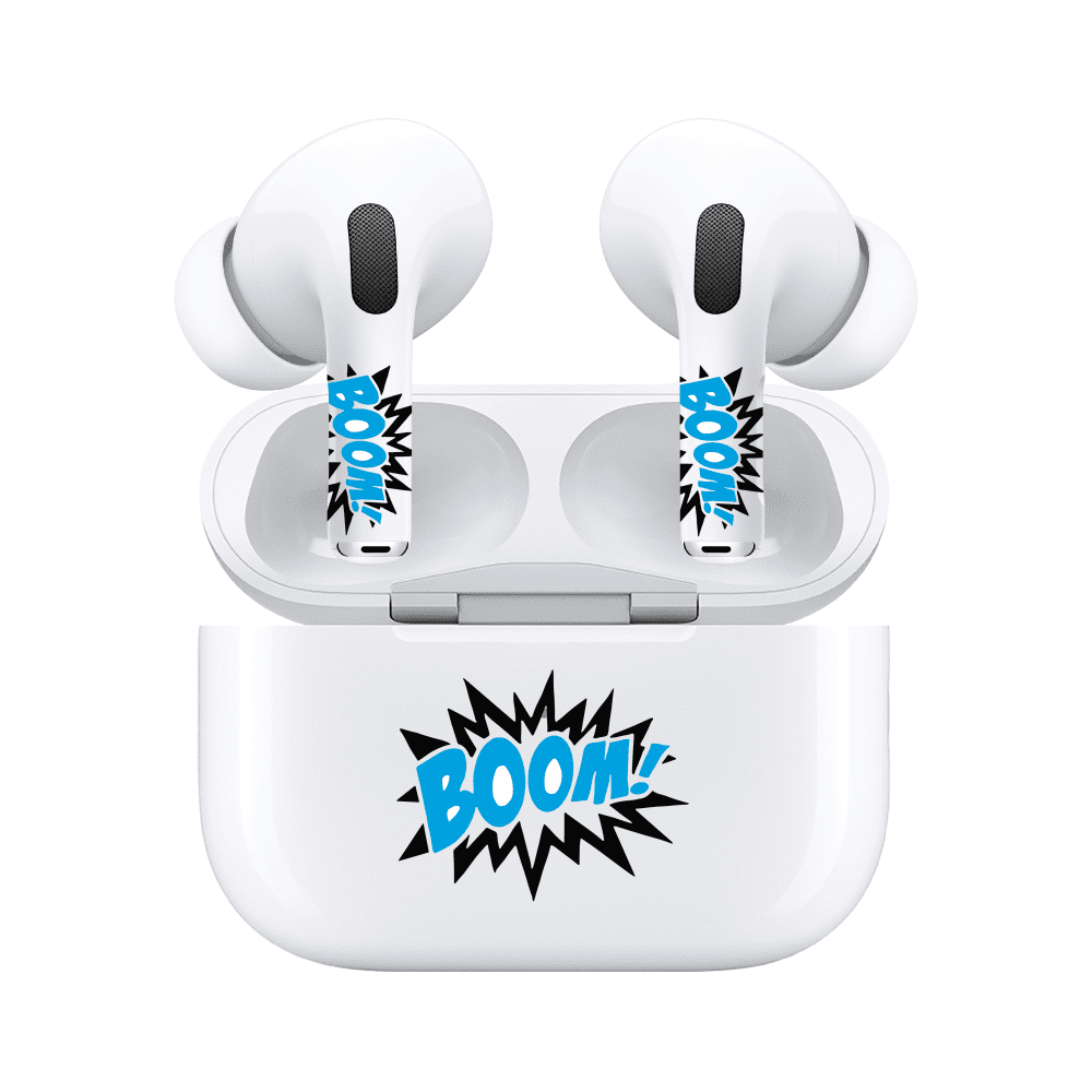 AirSkins BOOM Decal Stickers for AirPods 3 - Boom Sticker, Cool ...