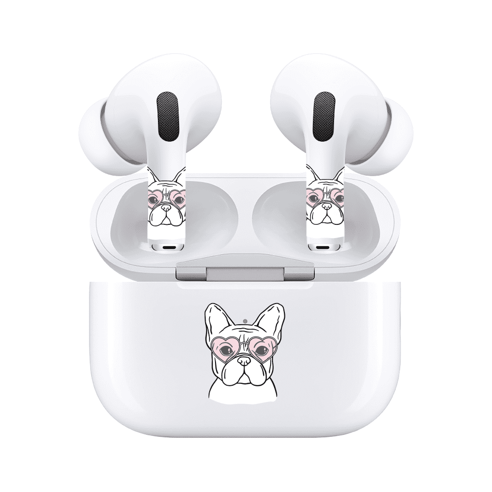 AirSkins Cute Dog Stickers for AirPods Pro 2 & AirPods Pro - French ...