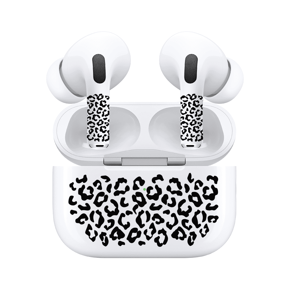 AirSkins Cute Leopard Stickers for AirPods 4 - Leopard Print Decal ...