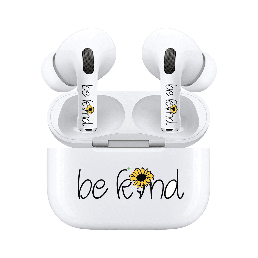 AirSkins Flower Stickers for AirPods 3rd Generation - Be Kind Stickers ...
