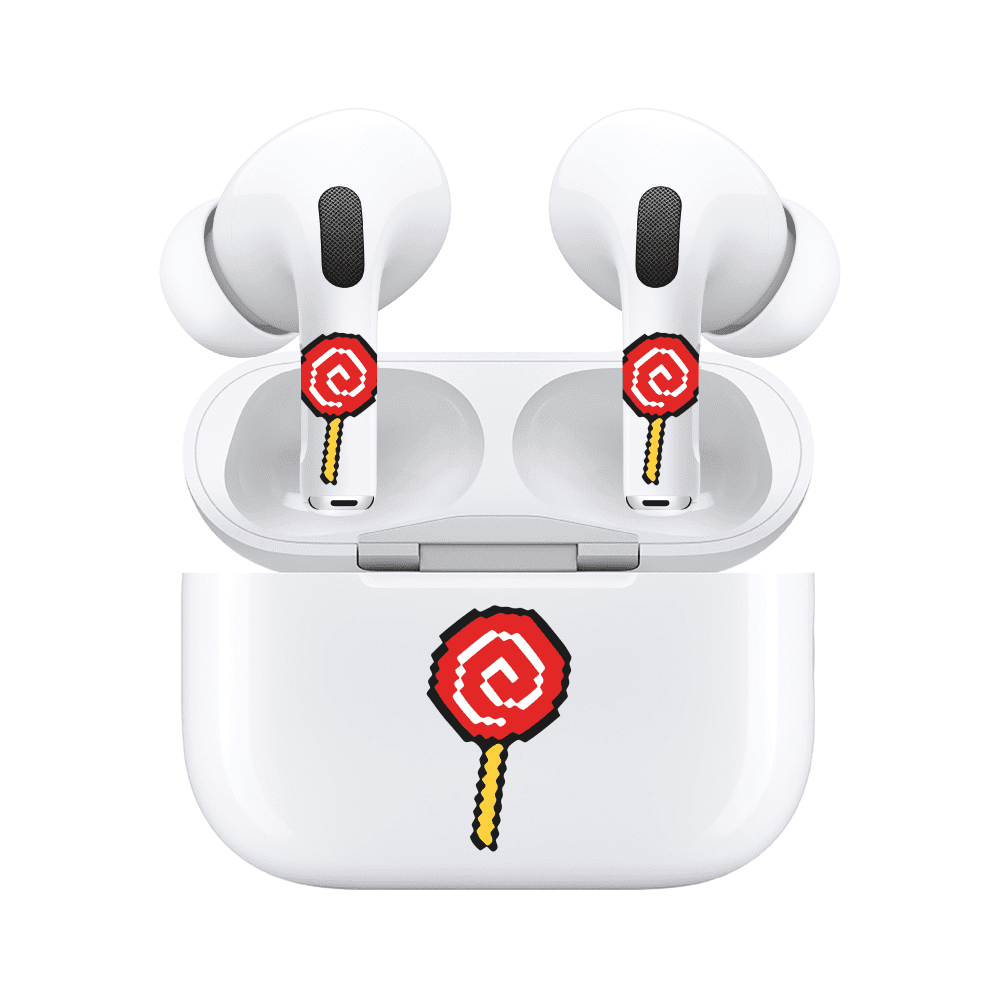 AirSkins Lollipop Headphone Stickers for AirPods 3 - Cute Sticker Decal ...