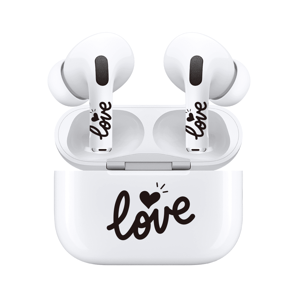 AirSkins Love Decal Stickers Compatible With AirPods 3 - Love Stickers ...