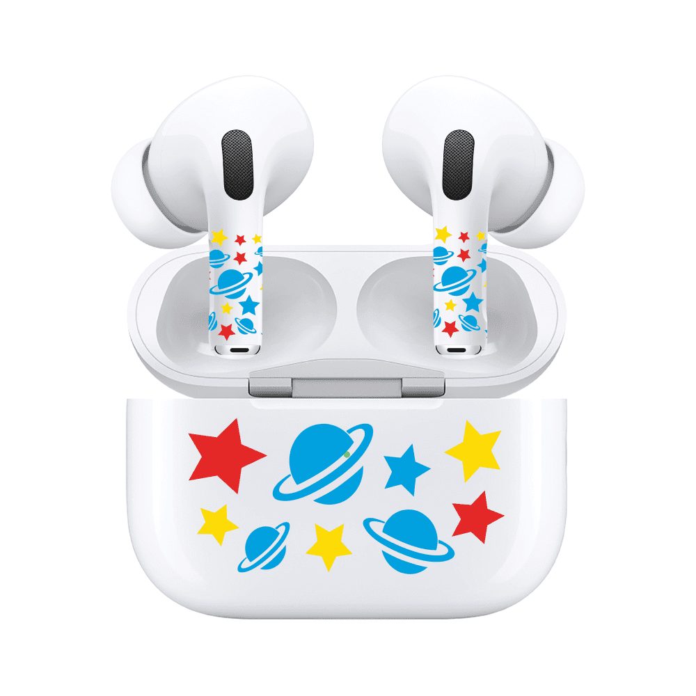 AirSkins Planet Stickers for AirPods 4 - Space Stickers for Headphones ...