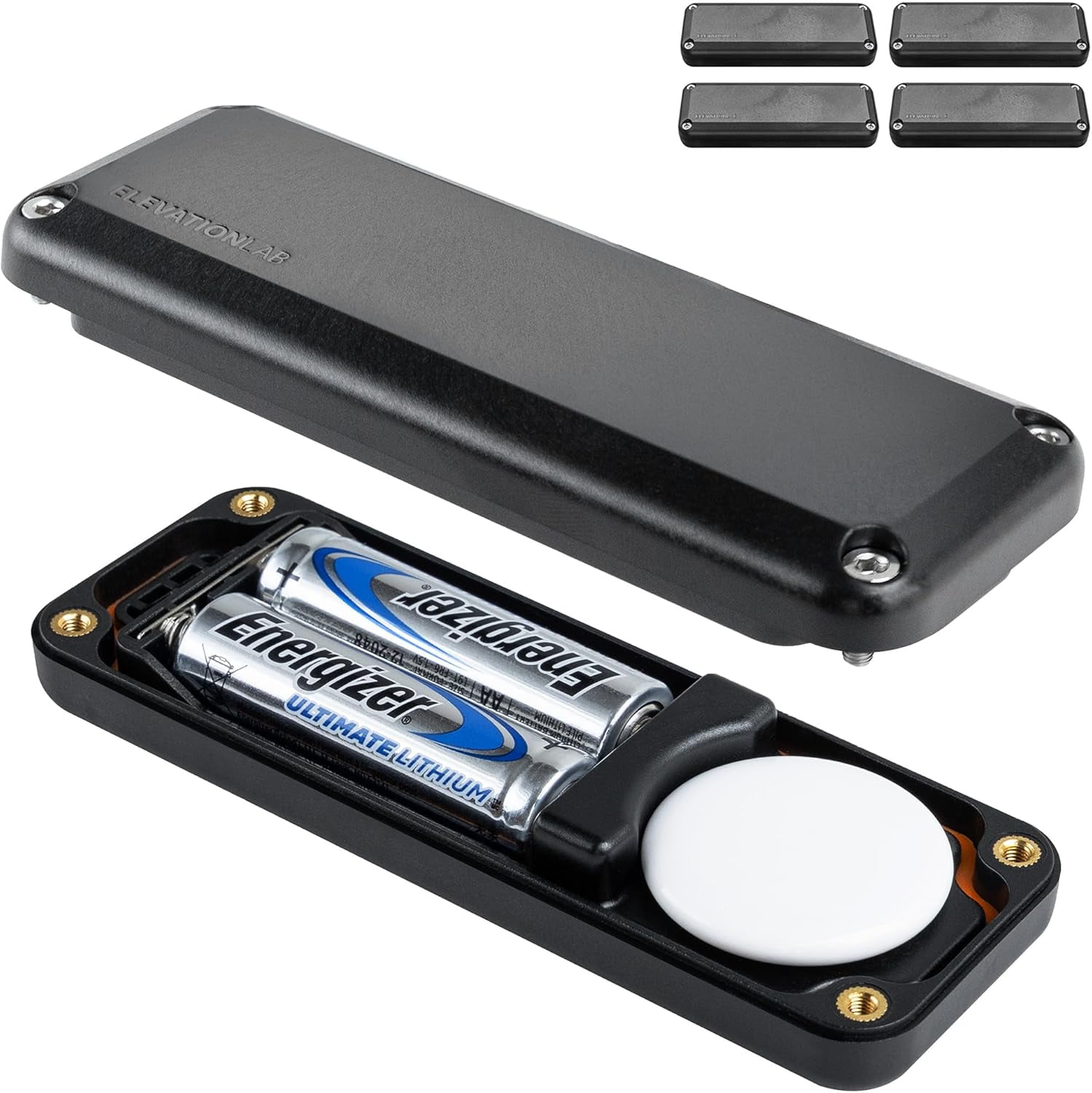 AirTag 10-Year Extended Battery Case - Uses AA Batteries - 14x More ...