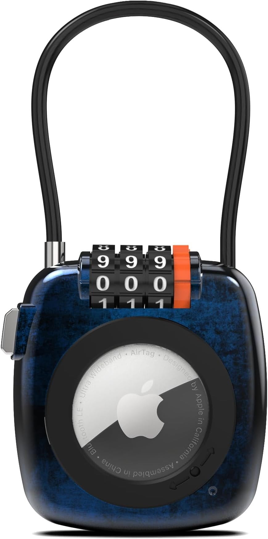 AirTag Holder Lock for Luggage, Compatible with Tags, Combination Lock ...