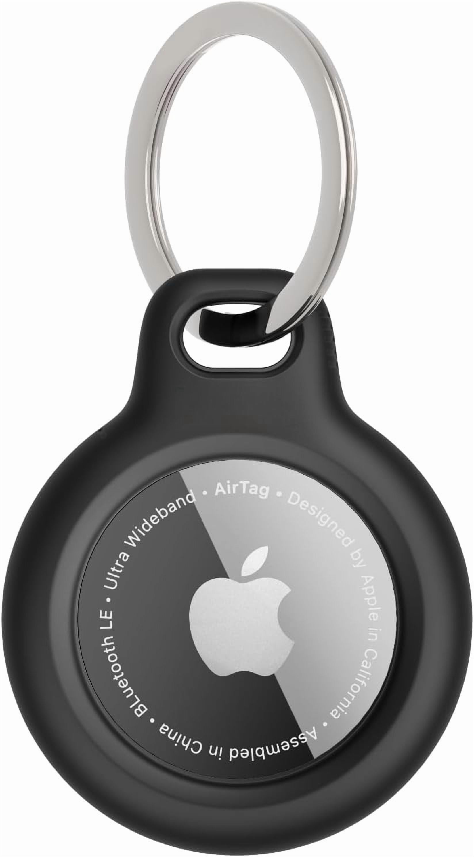 AirTag Secure Holder with Key Ring - Durable, Scratch-Resistant Case ...