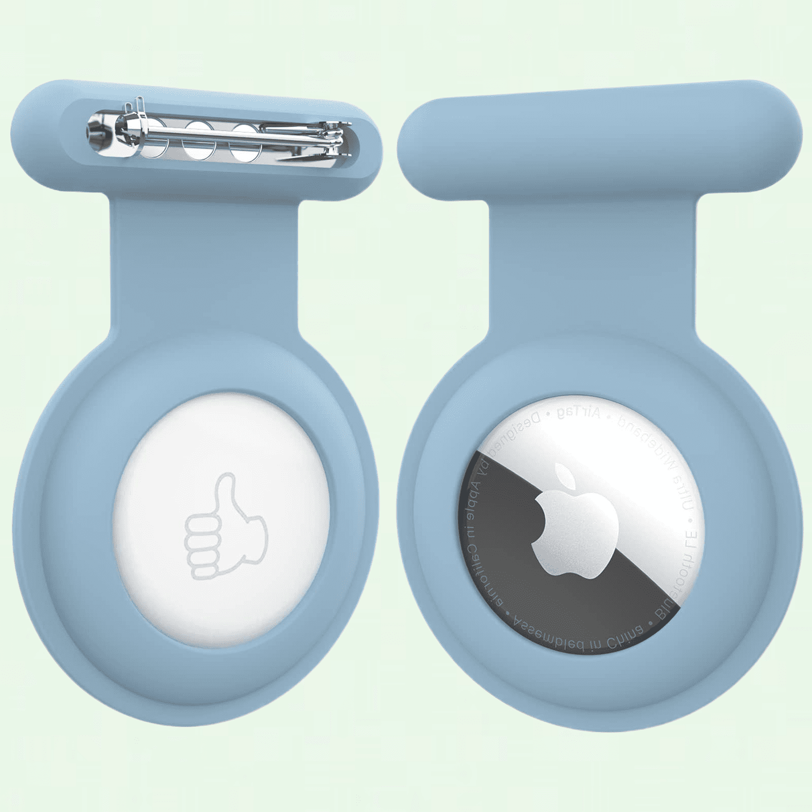 AirTag Sticker Holder with Adhesive Mount, Full Body Protection, Anti ...