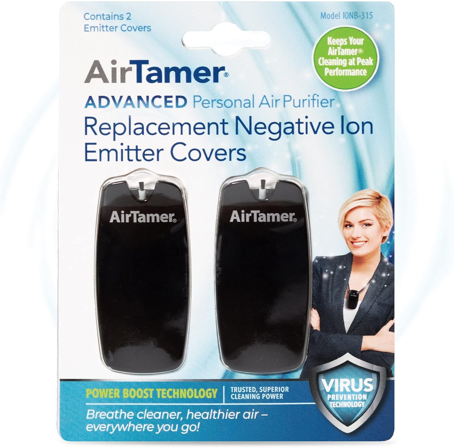 AirTamer Advanced Personal Air Purifier Replacement Negative Ion ...