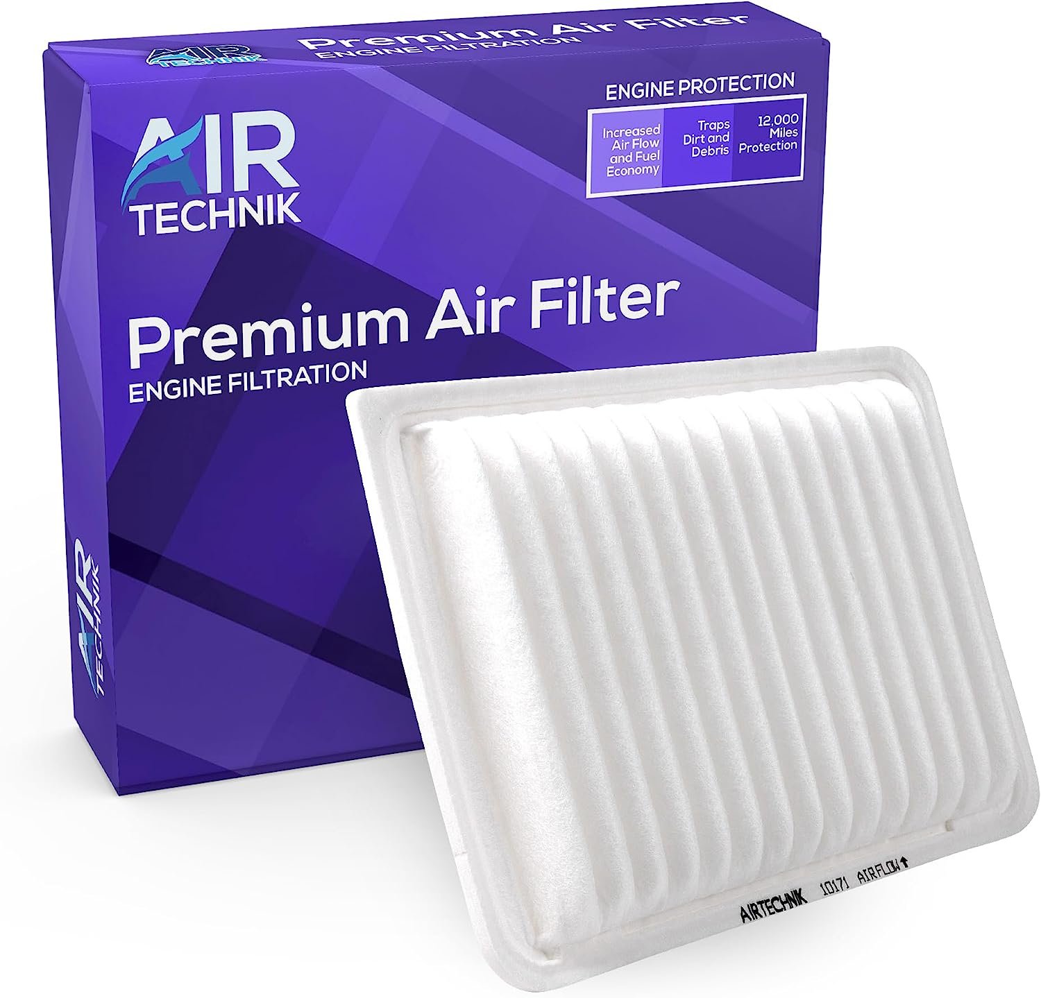 K&N Engine Air Filter: High Performance, Premium, Washable, Replacement ...