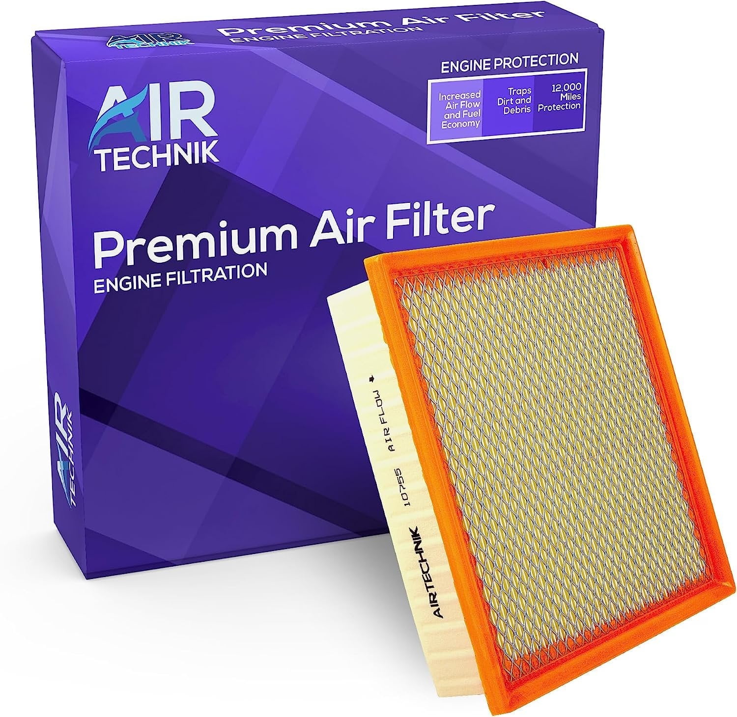 AirTechnik CA10755 Replacement Engine Air Filter Fits Dodge Durango ...