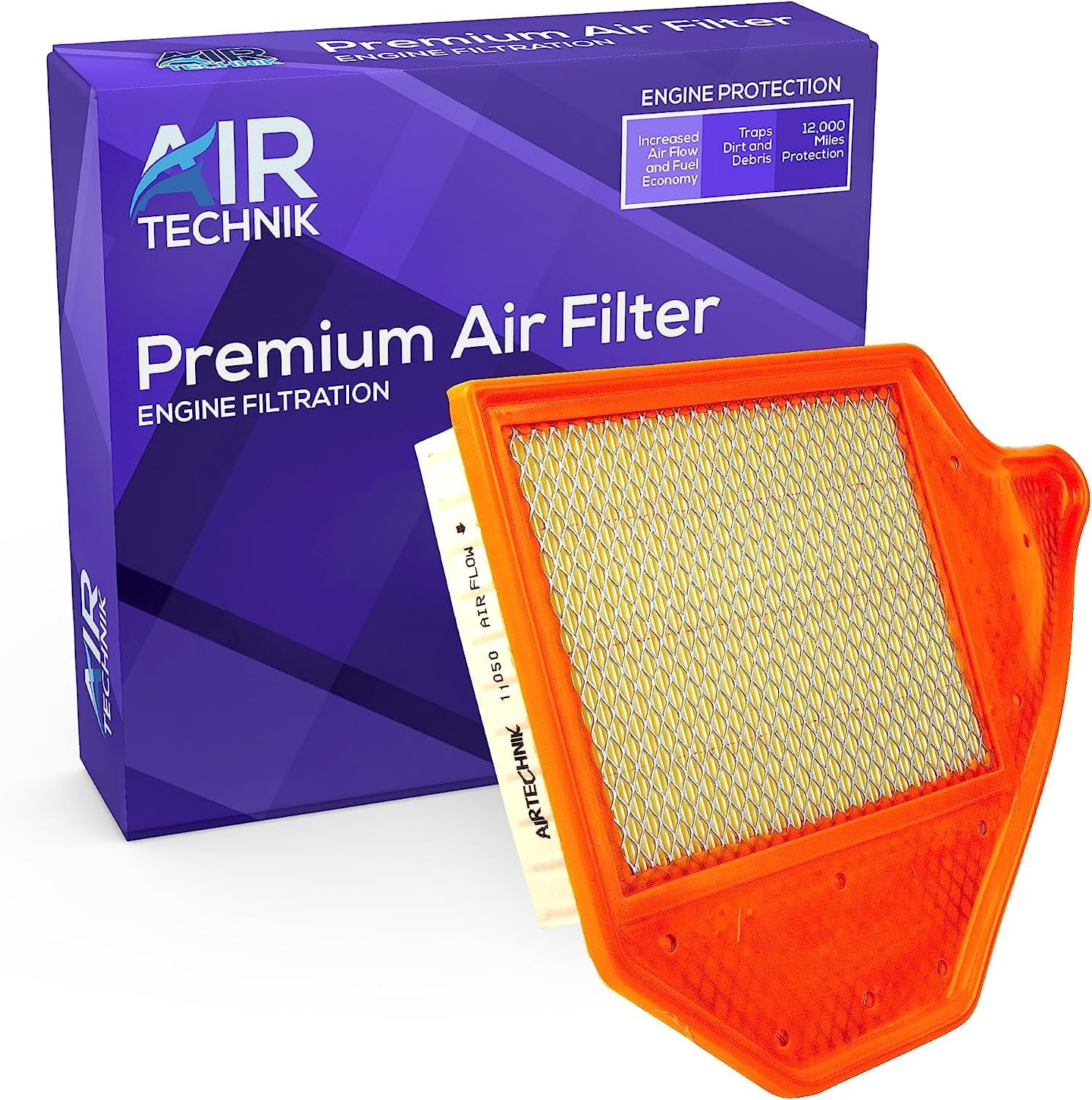 AirTechnik CA11050 Replacement Engine Air Filter Fits 2011-2016 ...