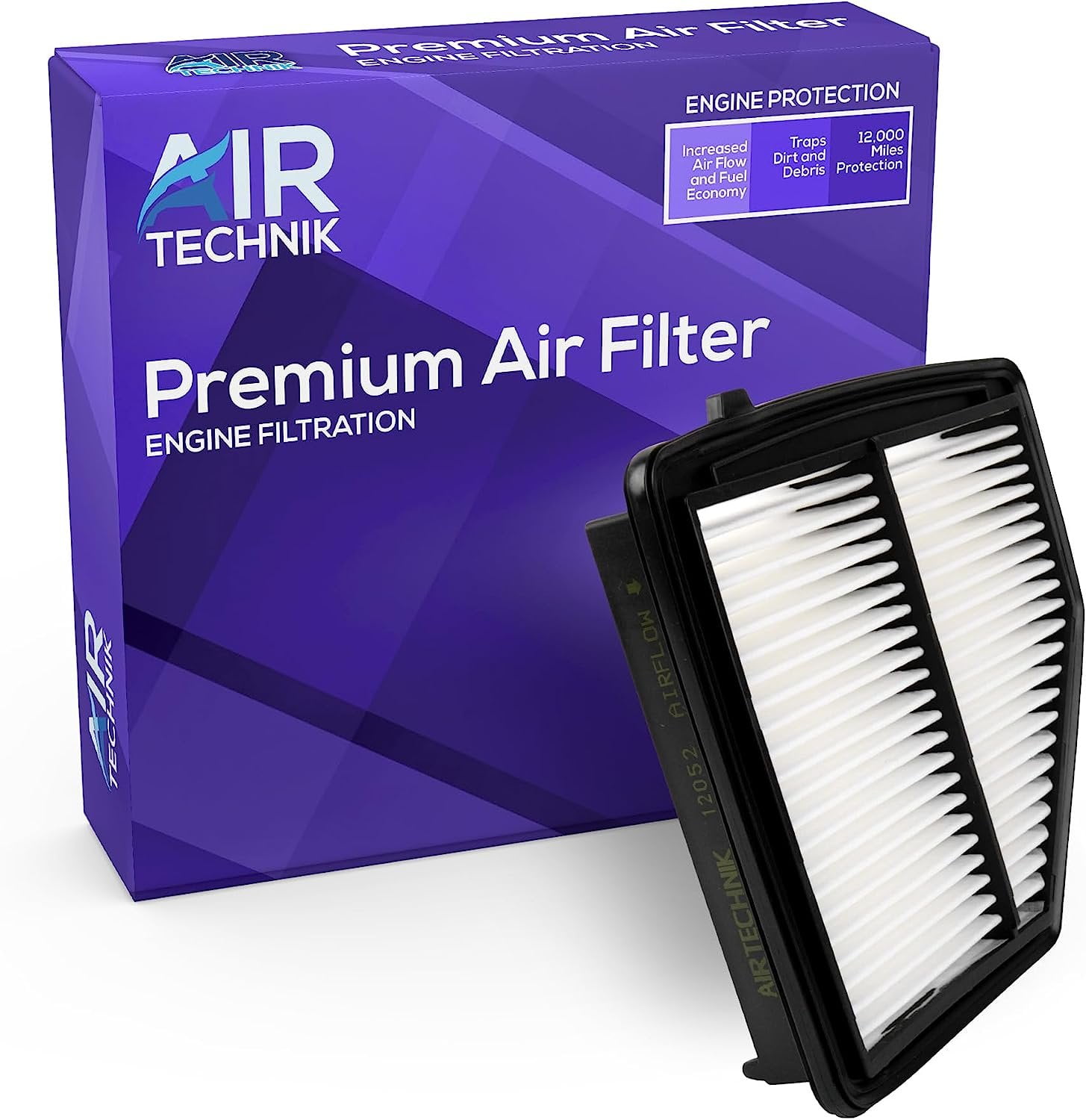 AirTechnik CA12052 Replacement Engine Air Filter Fits 2016-2022 Honda ...