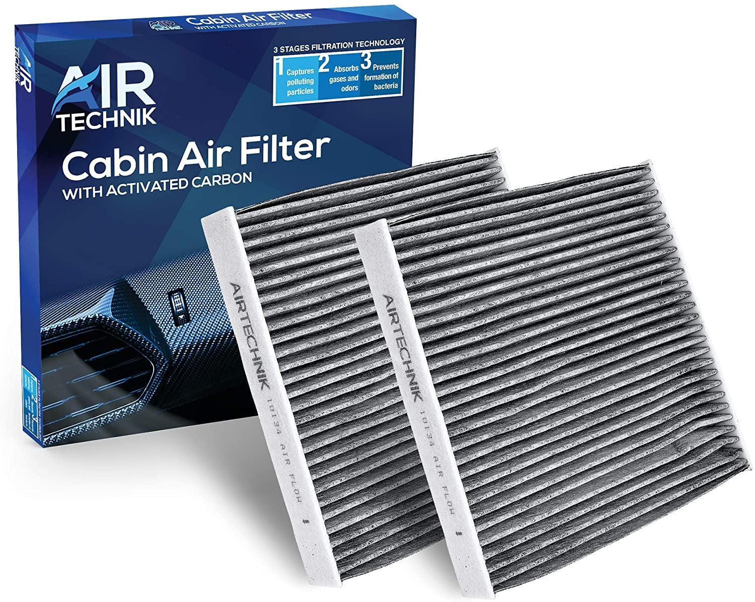 AirTechnik CF10134 Cabin Air Filter w/Activated Carbon Fits Acura MDX ...
