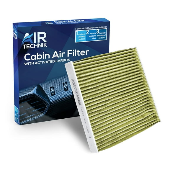 2 Pack Cabin Air Filter with Multiple Fiber Layers, Replacement for ...