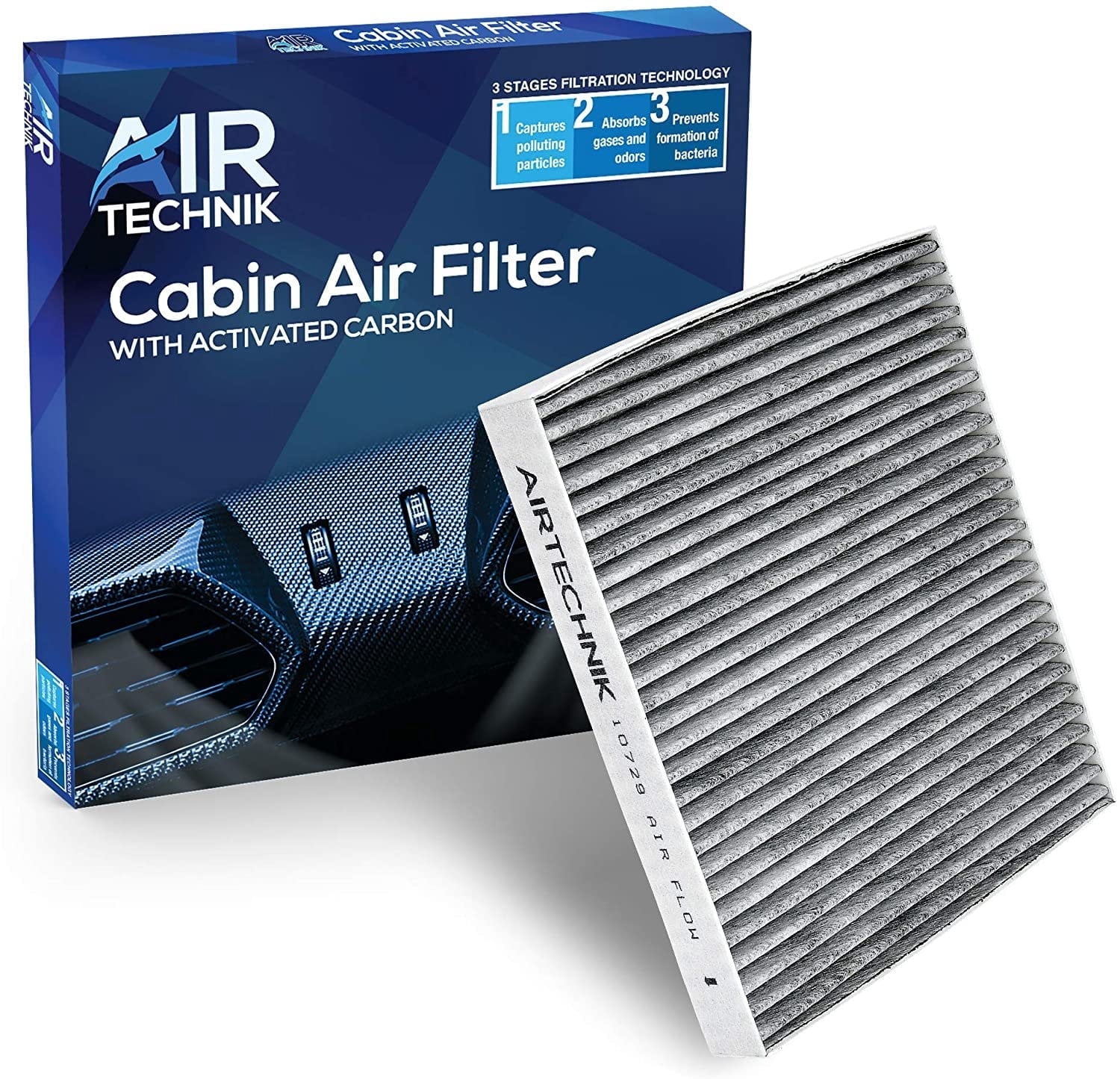 AirTechnik CF10729 Cabin Air Filter w/Activated Carbon Fits Chrysler ...