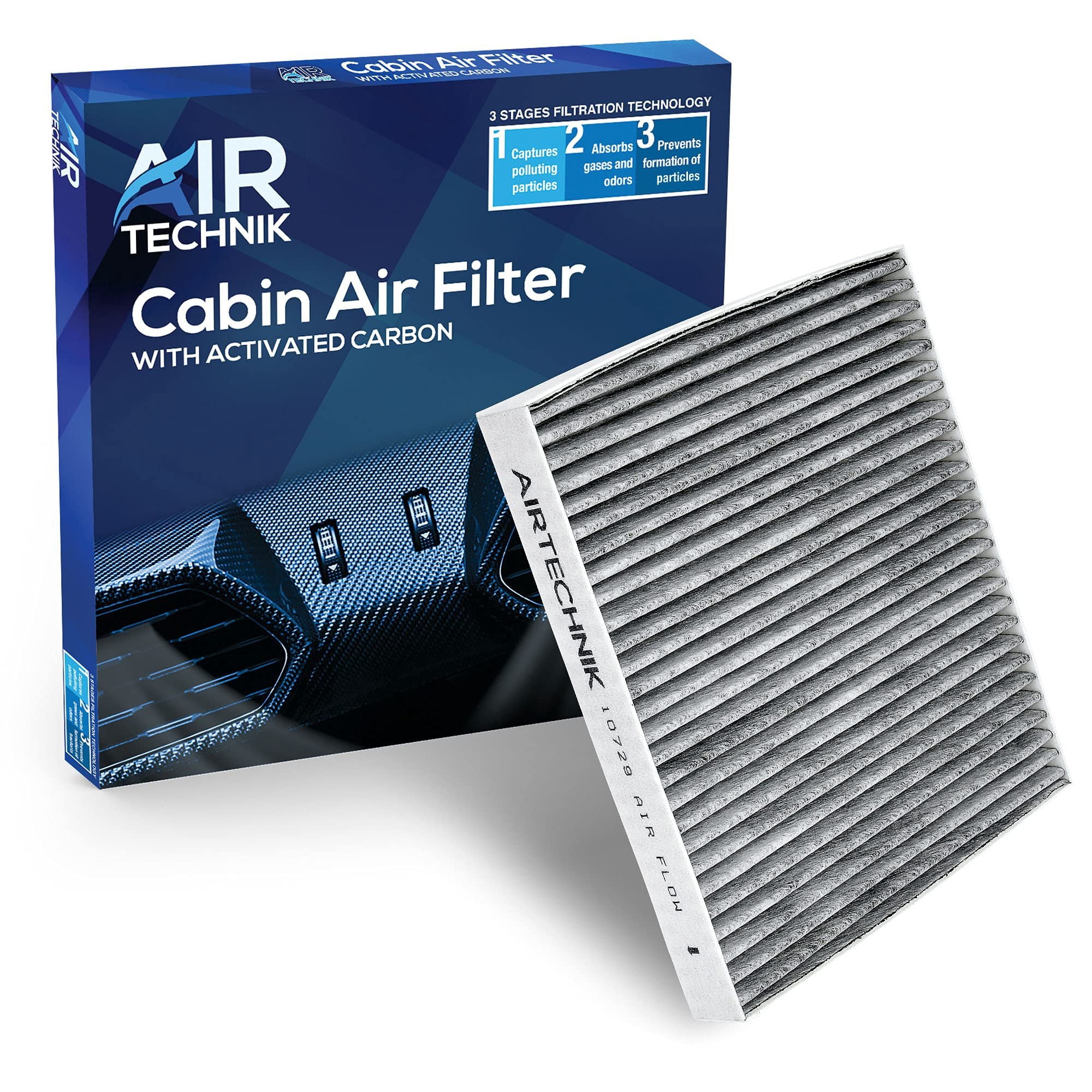 AirTechnik CF10729 Cabin Air Filter w/Activated Carbon Fits Chrysler ...