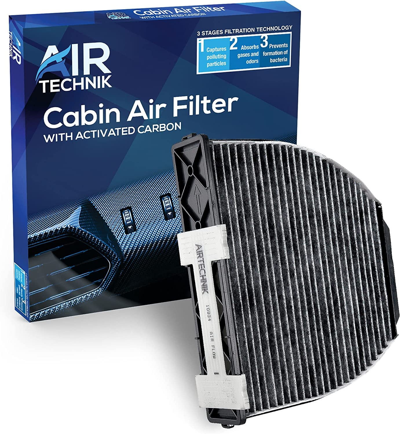AirTechnik CF10934 Cabin Air Filter w/Activated Carbon Fits Mercedes ...