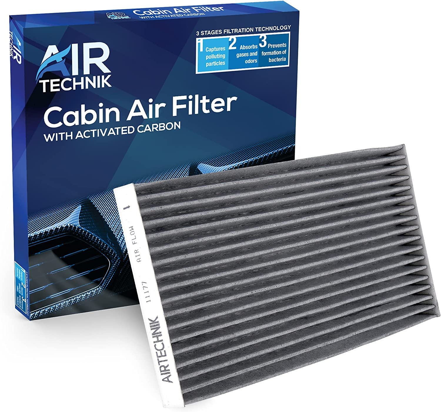 AirTechnik CF11177 Cabin Air Filter w/Activated Carbon Fits 2009-2014 ...
