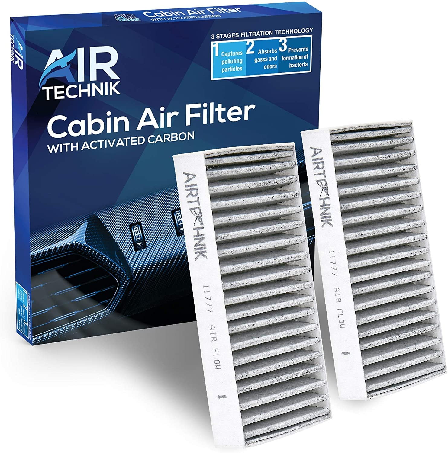 AirTechnik CF11777 Cabin Air Filter w/Activated Carbon Fits Jeep ...