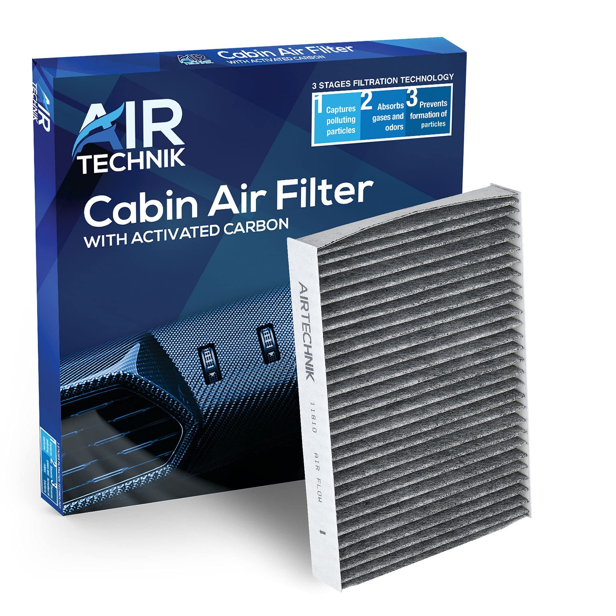 AirTechnik CF11810 Cabin Air Filter w/Activated Carbon Replacement For ...