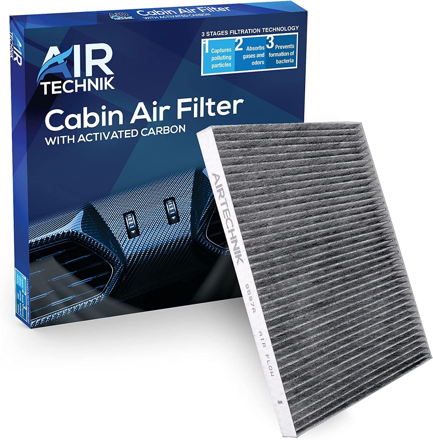 AirTechnik Activated Carbon Cabin Air Filter for Chrysler & Dodge ...