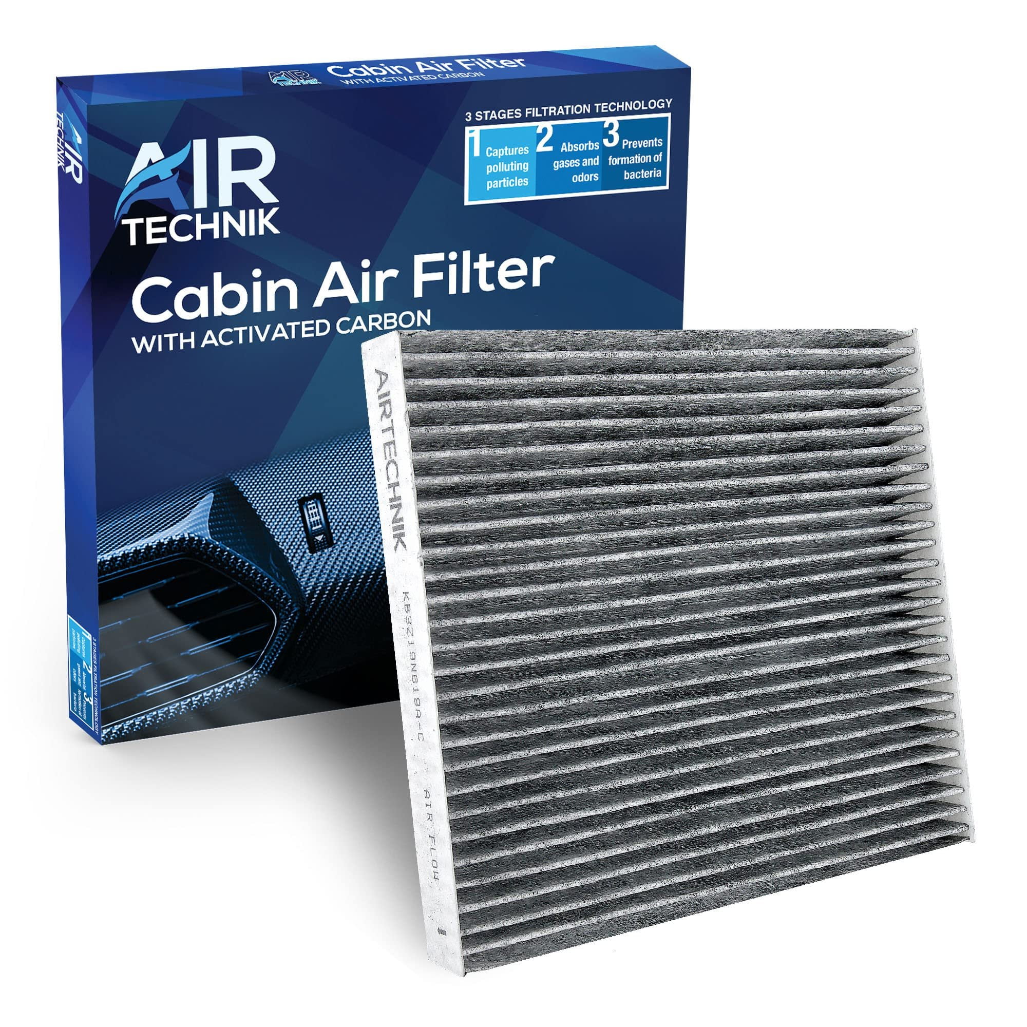 AirTechnik Activated Carbon Cabin Air Filter for Ford Ranger EcoBoost ...