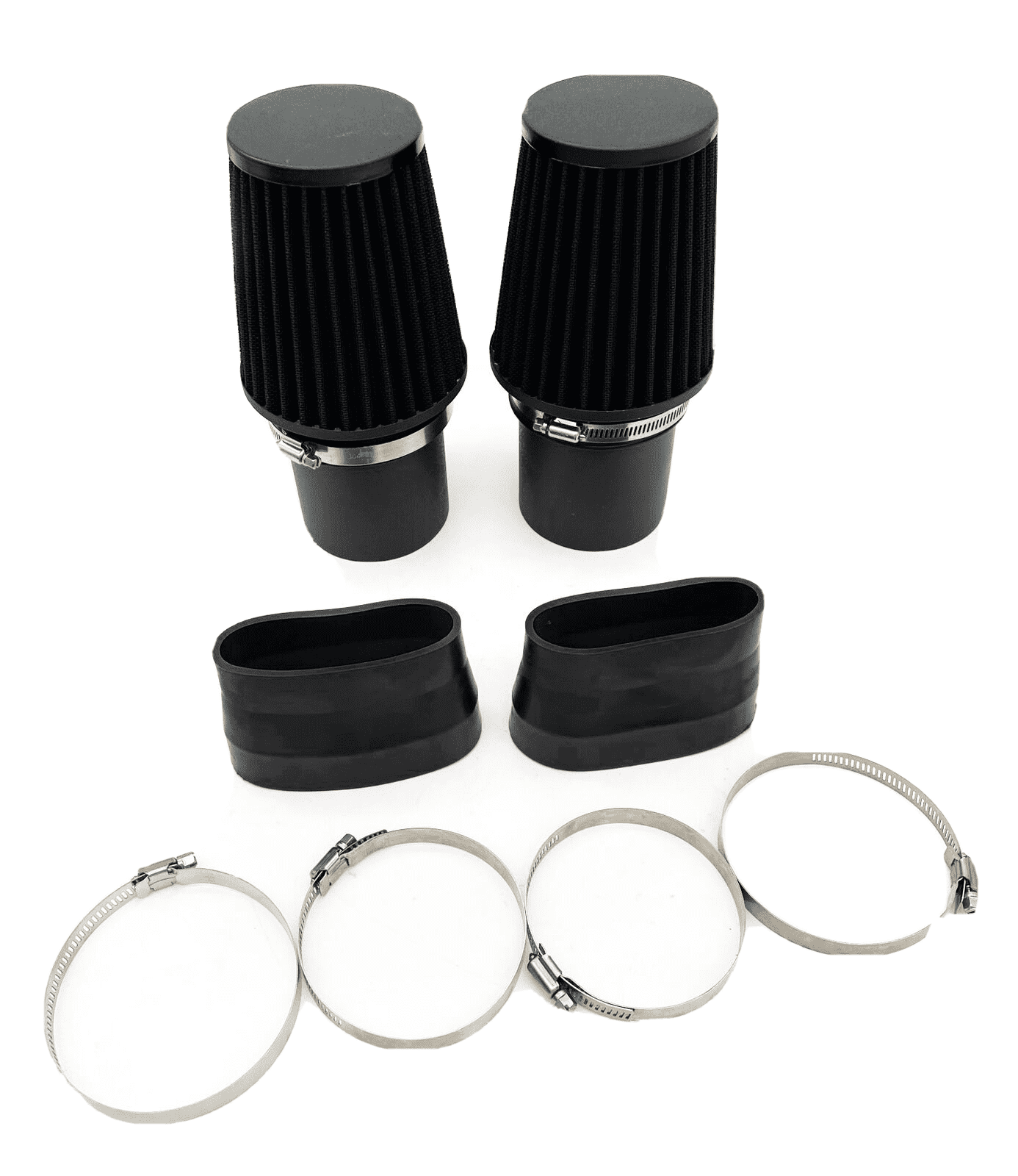 AirX Racing Dual Air Intake Filter Kit For 2008 2009 2010 2011 2012 ...