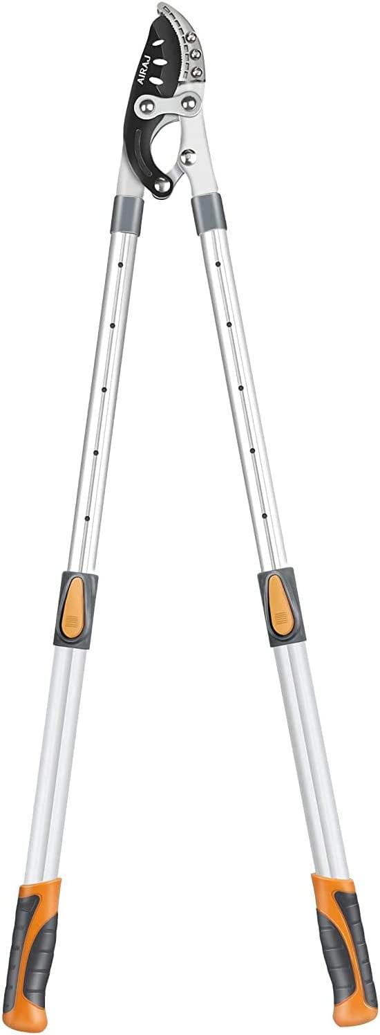 Airaj 26 inch Telescopic Handle Garden Pruner, Heavy Duty Branch Cutter ...