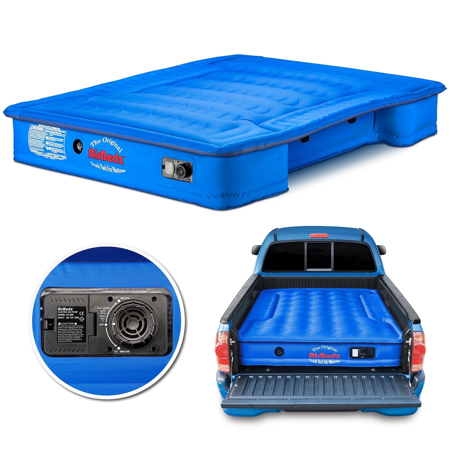AirBedz Pittman Outdoors Truck Bed Air Mattress, 6.0'-6.5', Auto ...