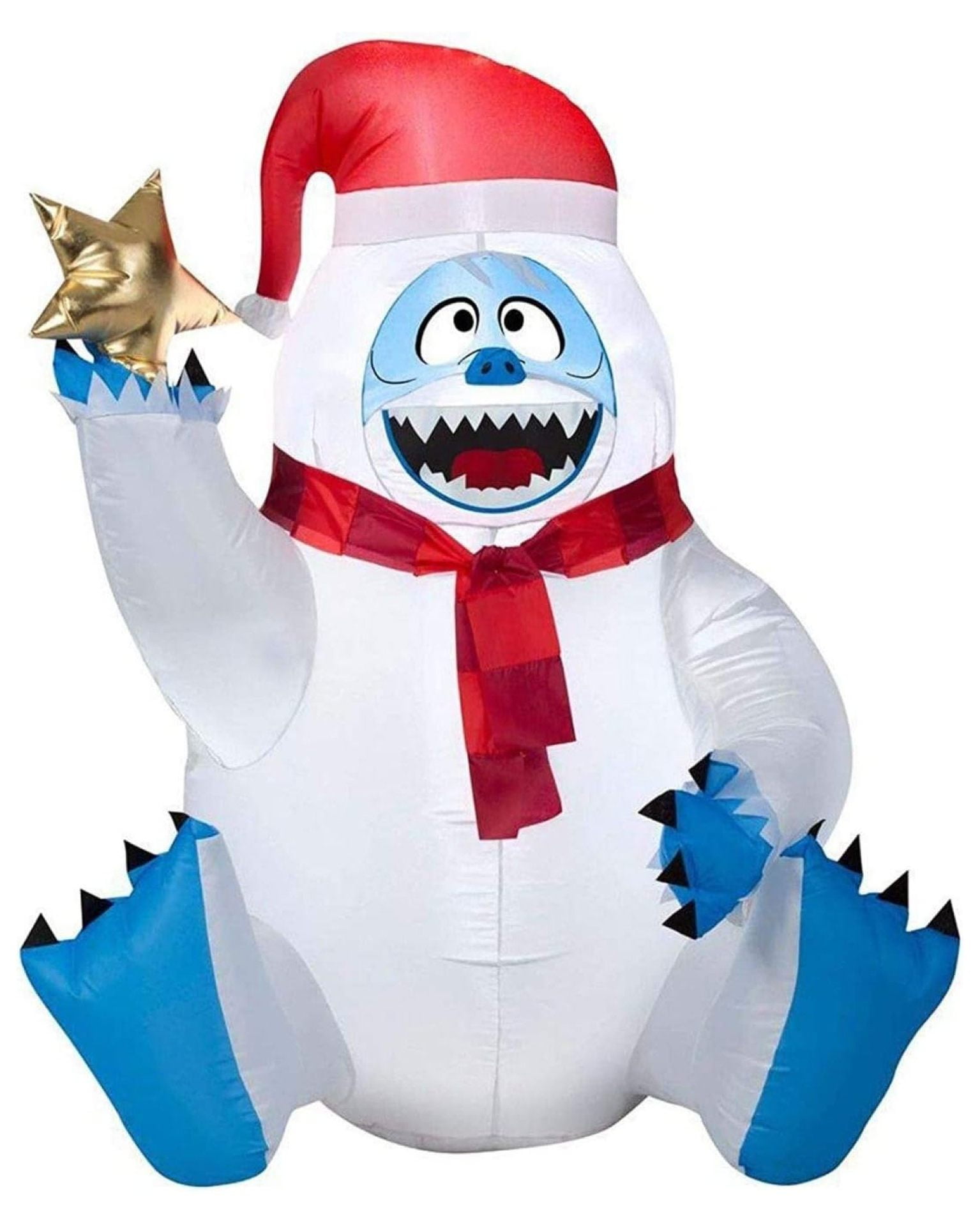 Airblown Inflatable Bumble with Star; Use to Greet Guests and Neighbors ...