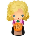 Airblown Inflatable Hocus Pocus Sarah Sanderson with Pumpkin 4.5Ft Tall ...