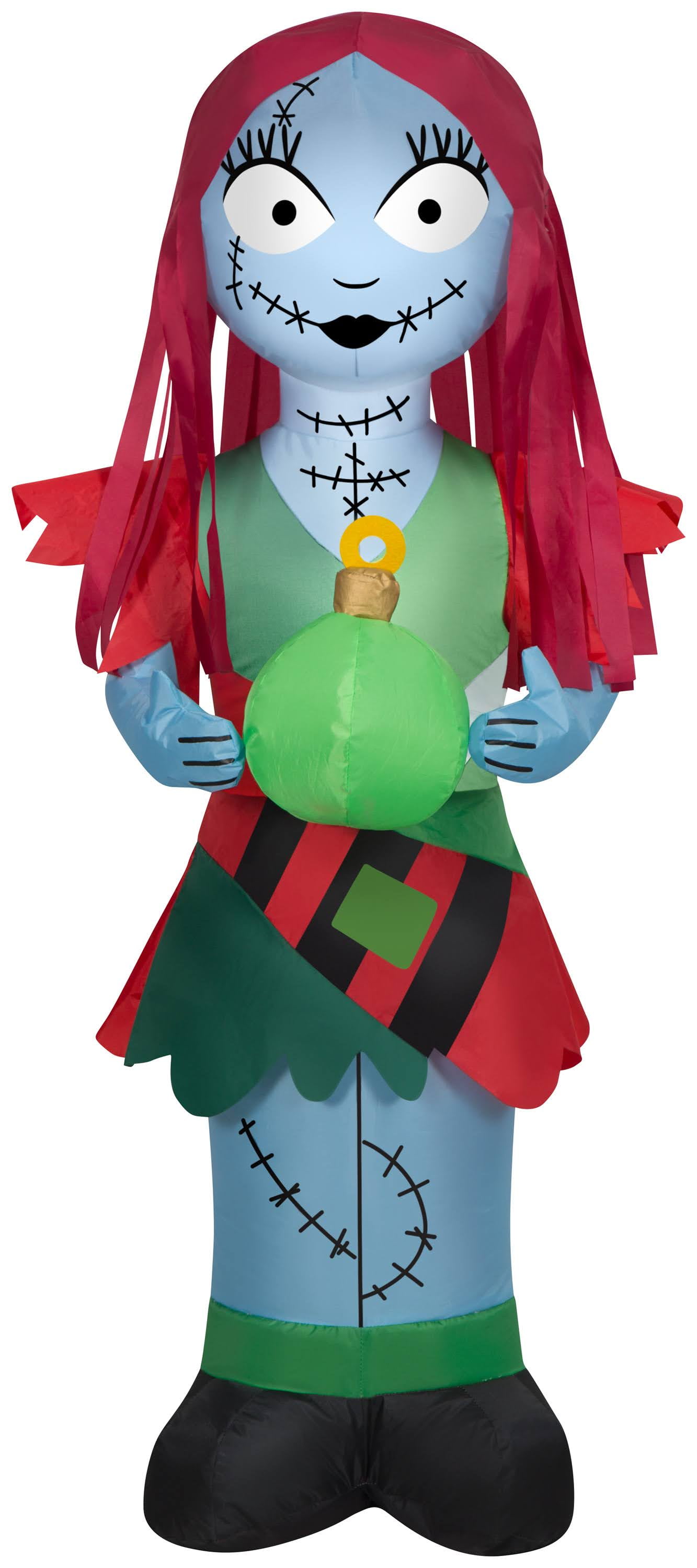 Airblown Inflatable Sally in Patchwork Holiday Outfit: Nightmare Before ...