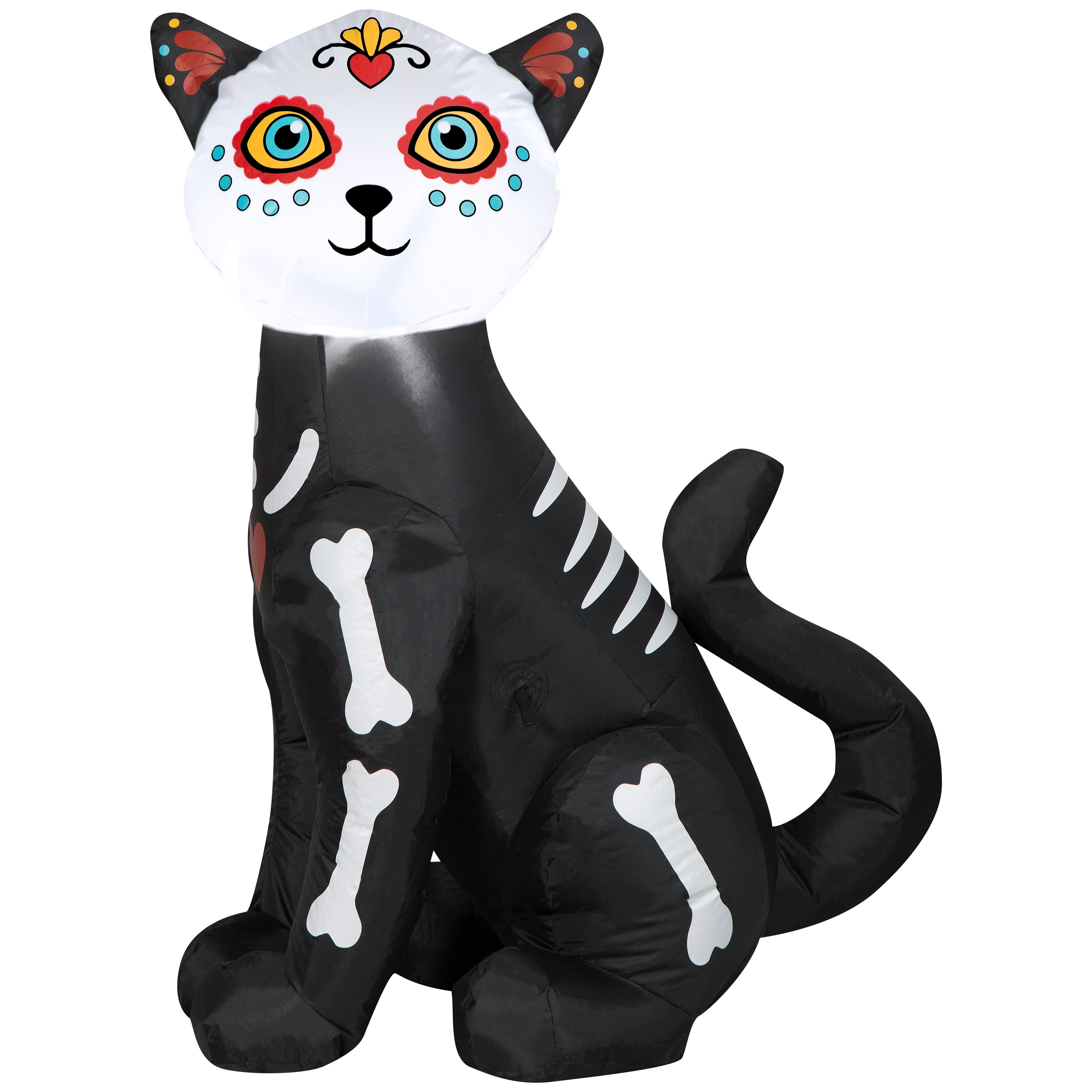 Airblown Inflatables Day of the Dead, Cat Small - Walmart.com