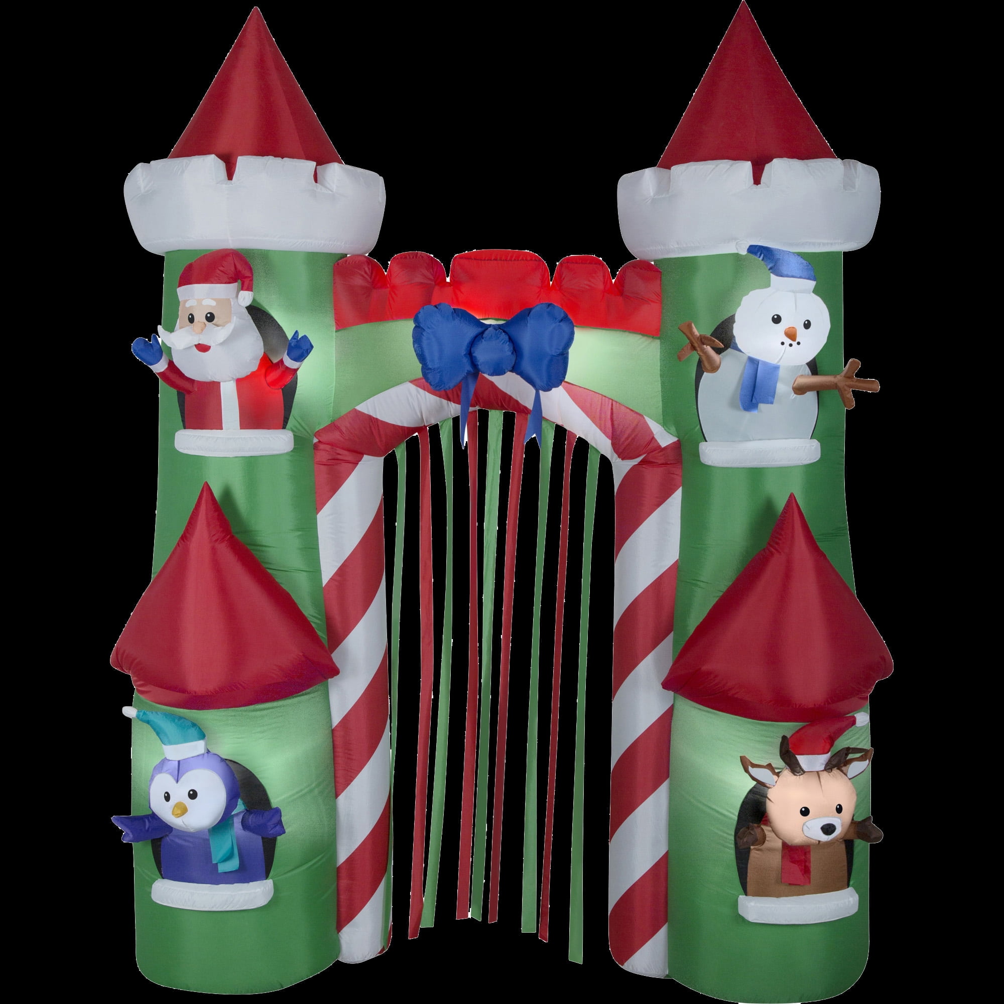 Airblown Inflatables Santa Castle Archway - Walmart.com