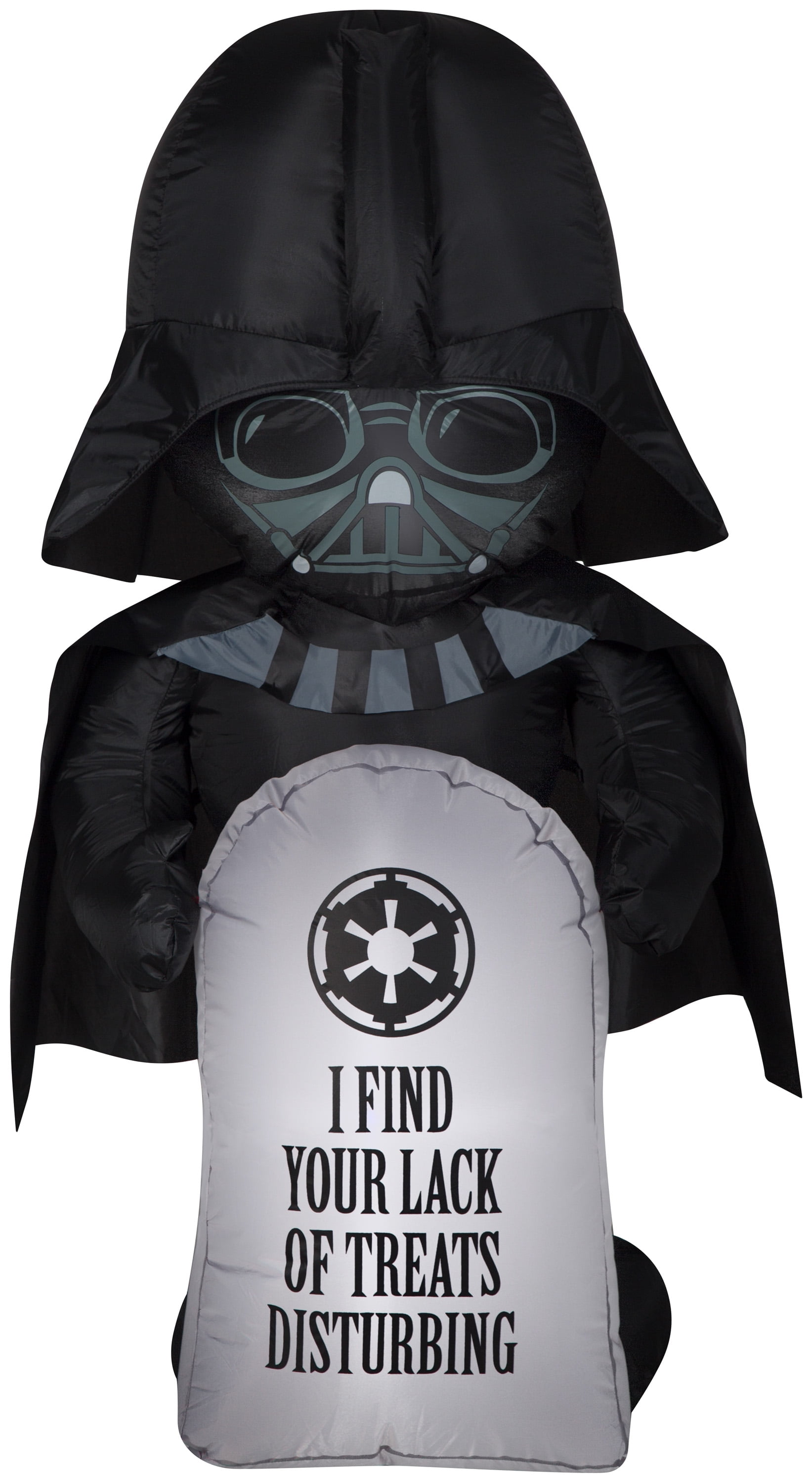 Gemmy Airblown 3.5' Darth Vader with Tombstone, Star Wars Halloween ...