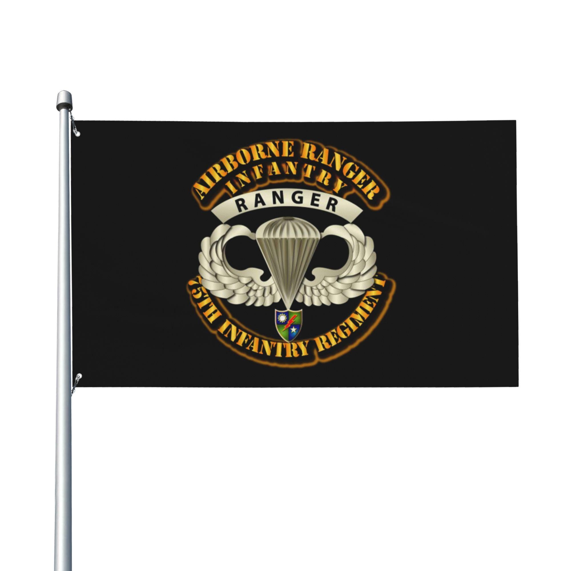 Airborne Badge - Ranger - 75Th Infantry Flag Built For Outdoor Use ...