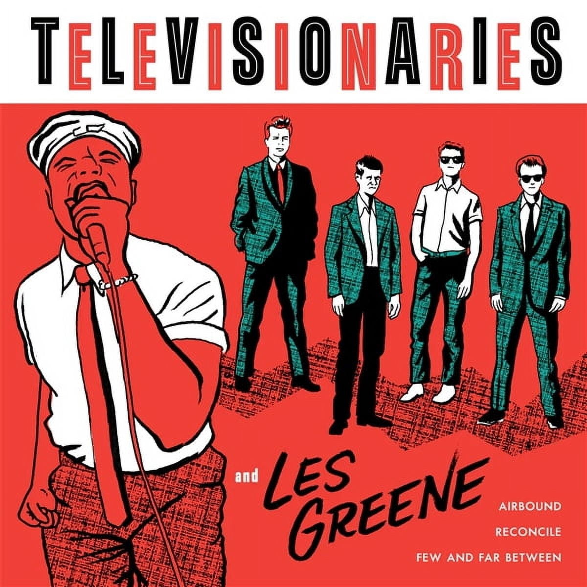 Televisionaries & Les Greene Airbound (Red) (Vinyl Record) 7" Single ...