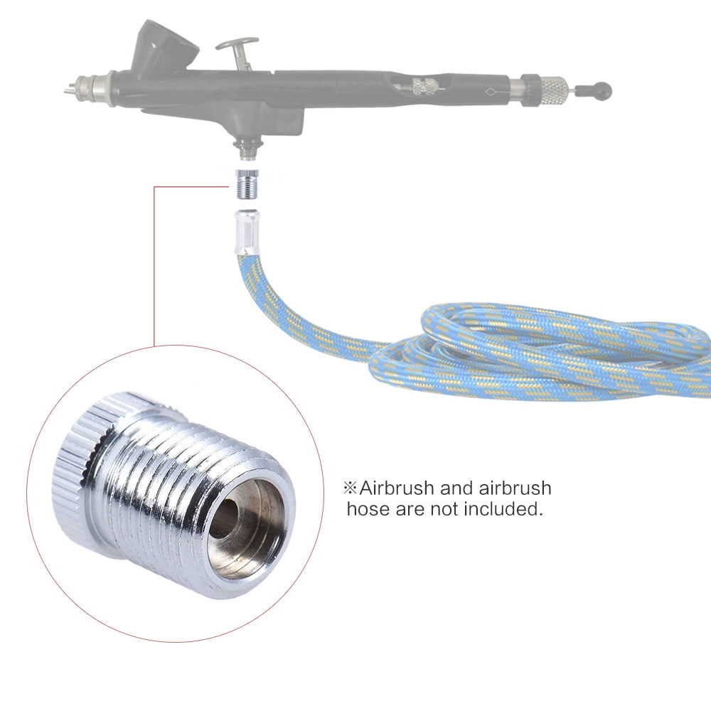 Airbrush Convert Thread Connector Adapter for Badger 1/8" BSP Hose ...