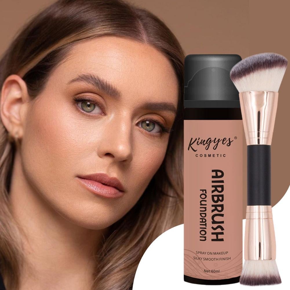 Airbrush Foundation Makeup Spray Waterproof Full Coverage Foundation ...