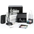 Airbrush Kit with Air Compressor- 1/6 HP Quiet Air Compressor, Gravity ...