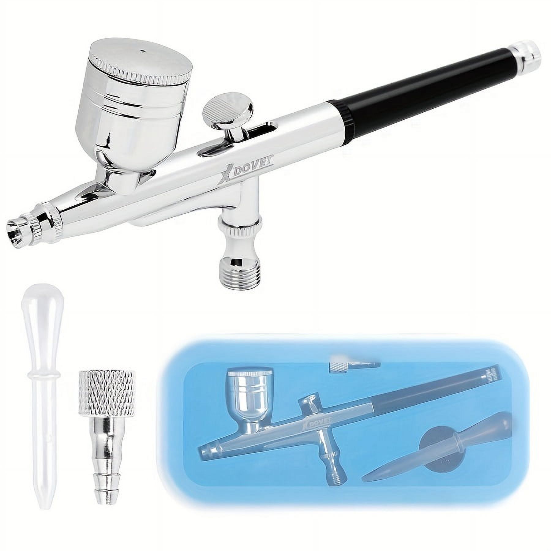 Hobby Airbrush Kit Master Airbrush Gravity Feed Gun Kit | 3 Nozzle Tips ...